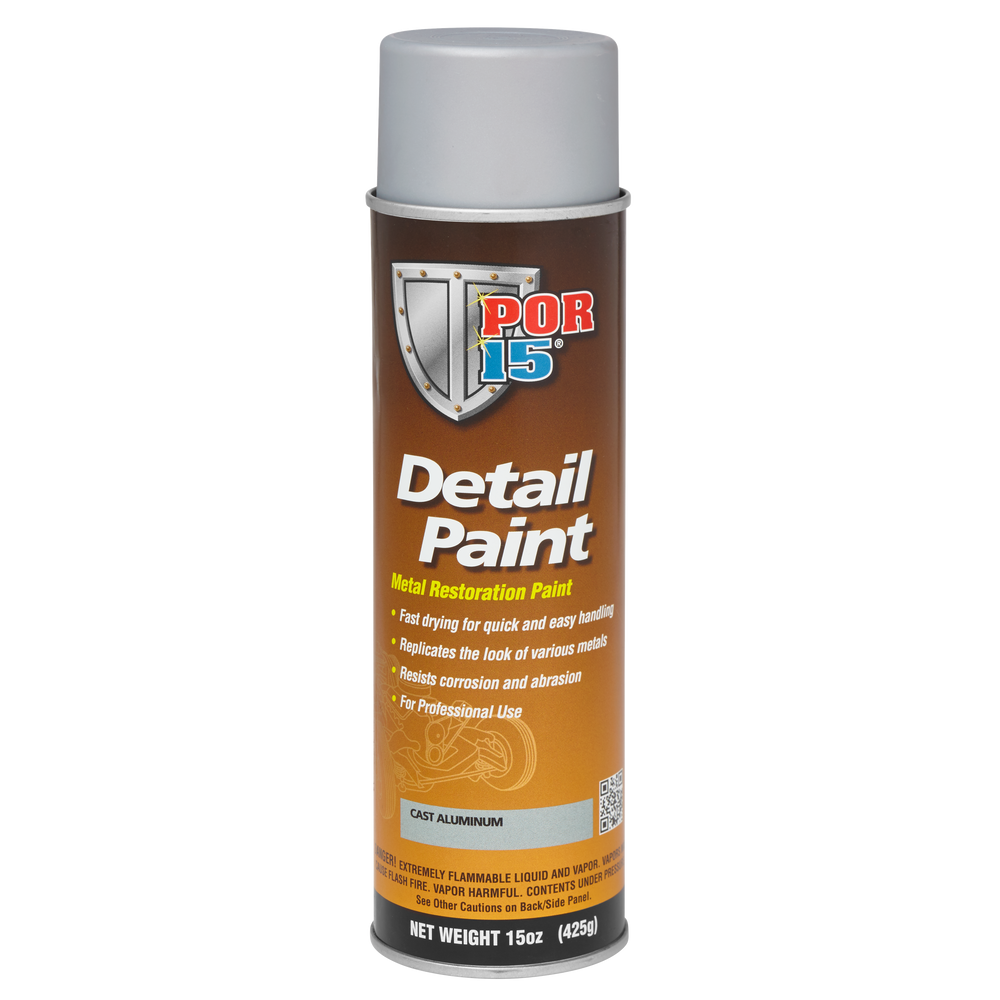 Detail Paint for Metal | Aluminum, Steel & Cast Iron Shades | POR-15