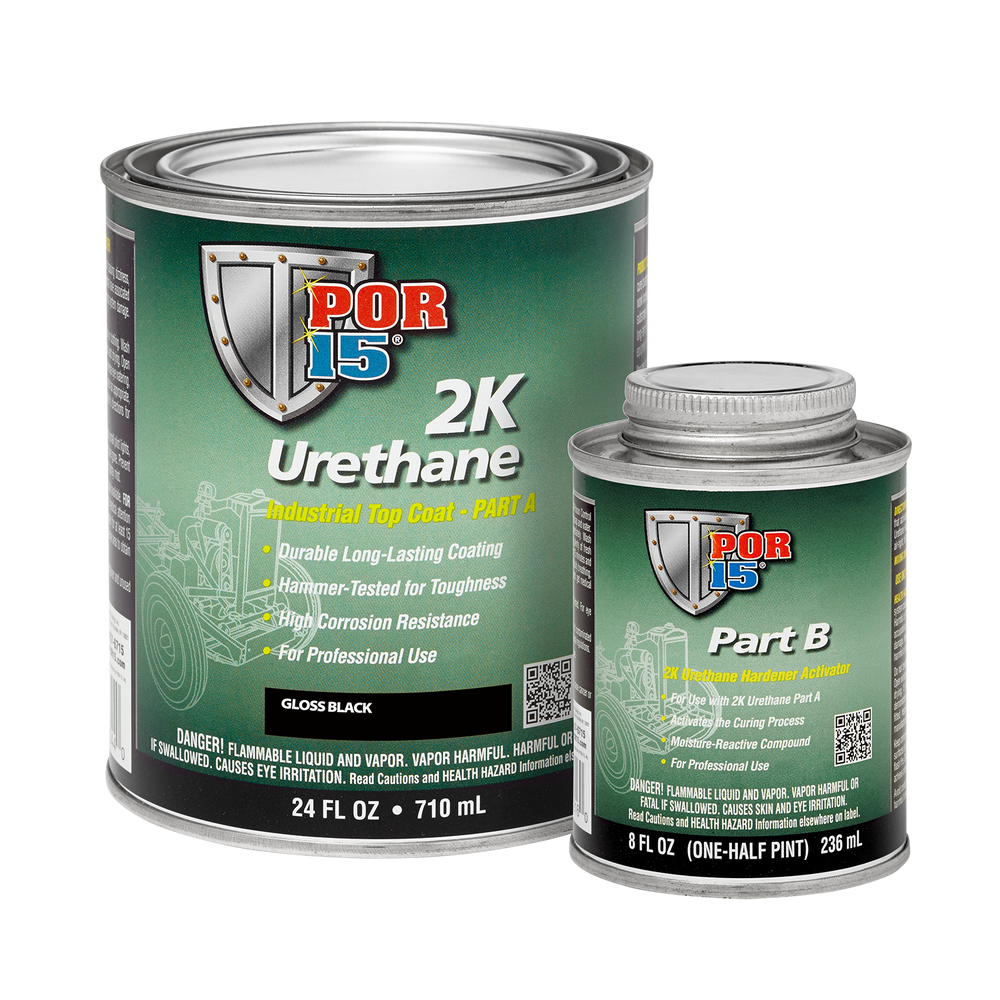 POR-15® 2K Urethane Coat | 2-Part Urethane Paint for Metal