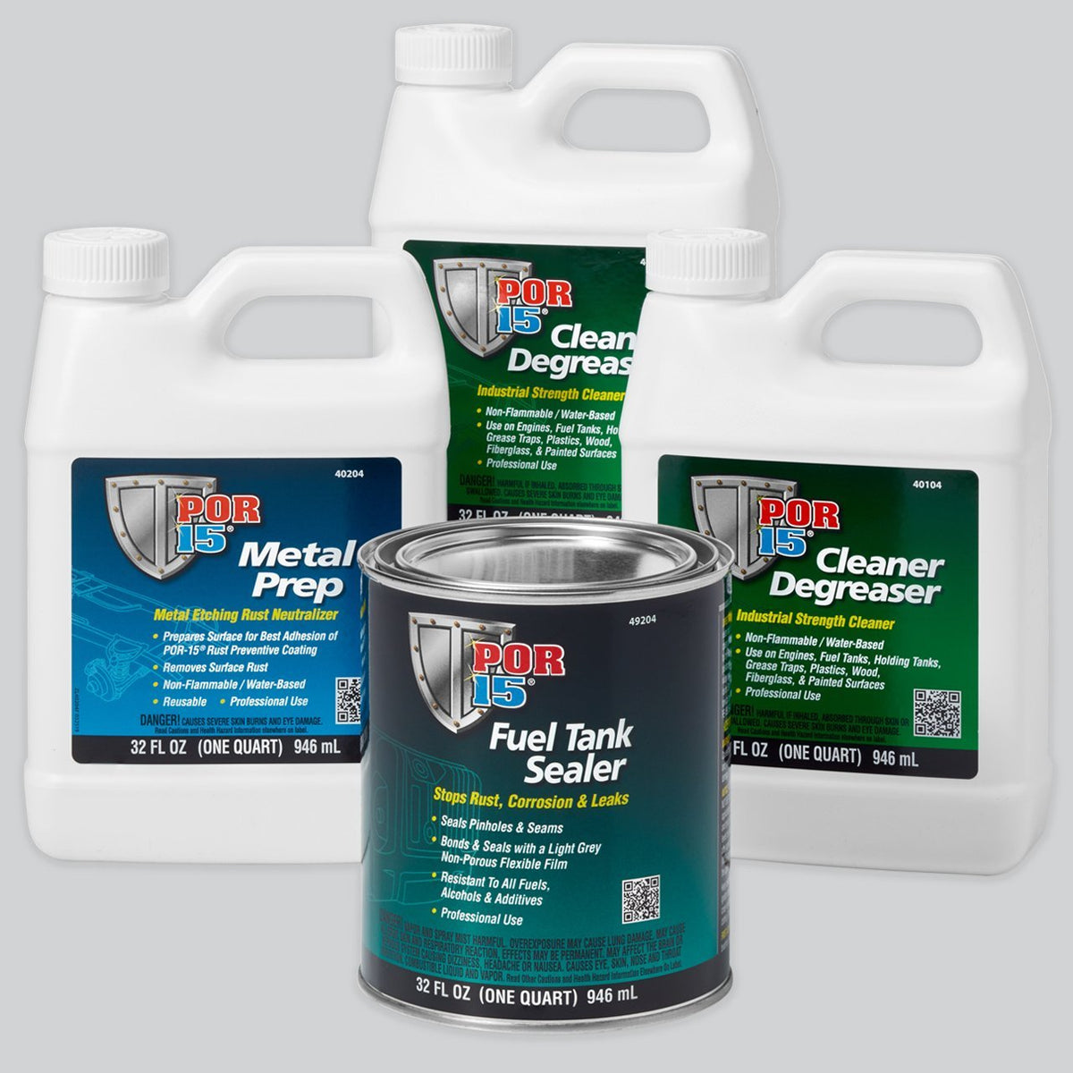 Fuel Tank Repair Kit | Gas & Diesel Tank Leak Sealer | POR-15