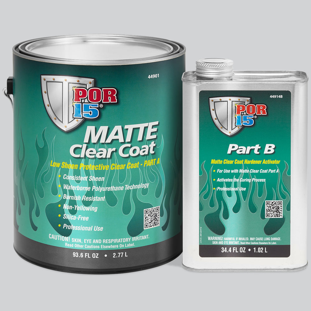 Matte Clear Coat | 2K Automotive UV Protective Clear Coat | POR-15