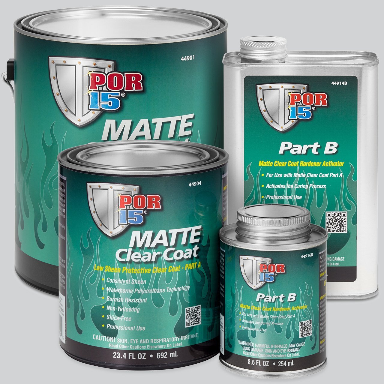 Matte Clear Coat | 2K Automotive UV Protective Clear Coat | POR-15